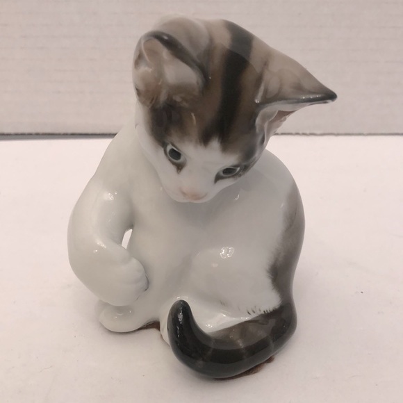 Rosenthal | Accents | Rosenthal Handgemalt Porcelain Cat Figurine With ...